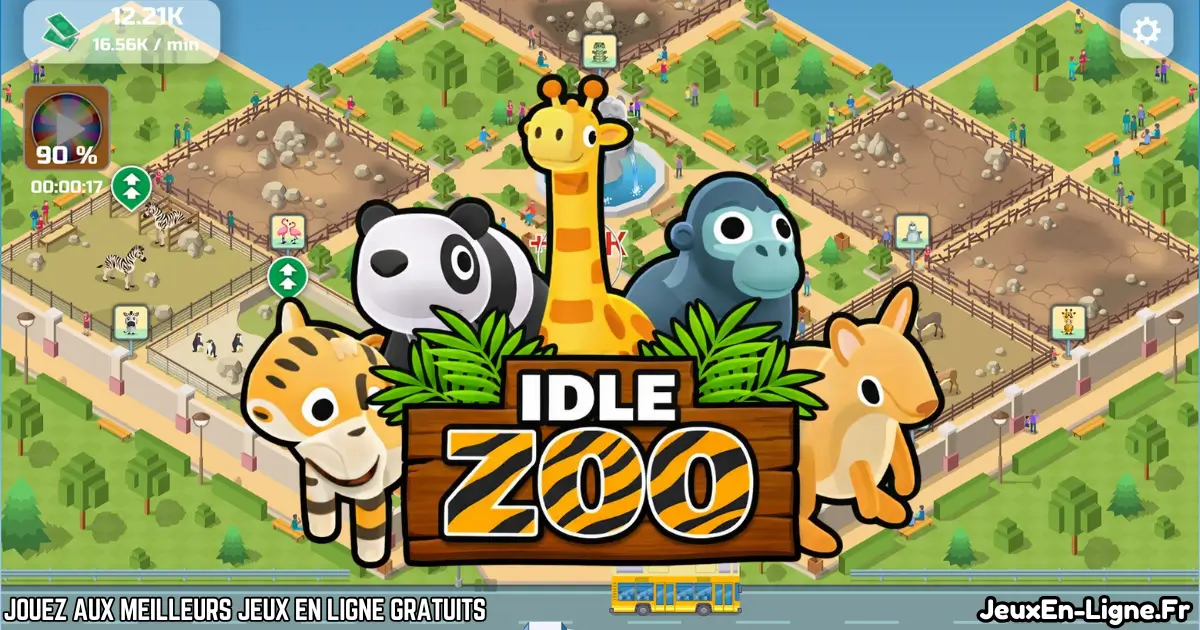 Idle Zoo 🐾 Jeu de gestion idle gratuit en ligne